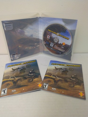 MotorStorm PlayStation 3, PS3 Complete w/Manual Not For Resale Edition ...