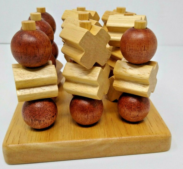 Wood Brain Teaser Puzzle | eBay