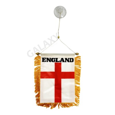 England Flag Mini Banner / Double Sided Mini England Car Window Flag | eBay