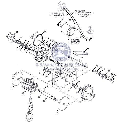 Powerwinch Gear Assembly T/S PW712A | eBay Australia