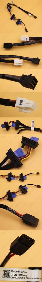 Dell T130 H330 SAS CABLE + HDD LED CABLE D2M62 T3D32 M7MXD Raid US ...