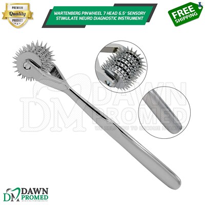 Wartenberg Pinwheel 7 Head 6.5″ Sensory Stimulate Neuro Diagnostic ...