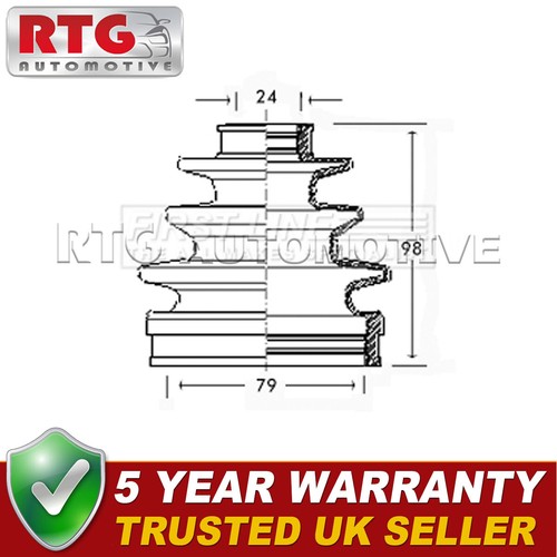 Front Outer CV Joint Boot Set Fits Toyota Carina Celica Corolla RAV4 ...