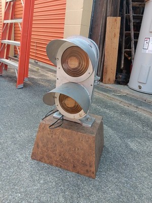 Vintage Railroad Large Dual Signal Switch Lighting | eBay