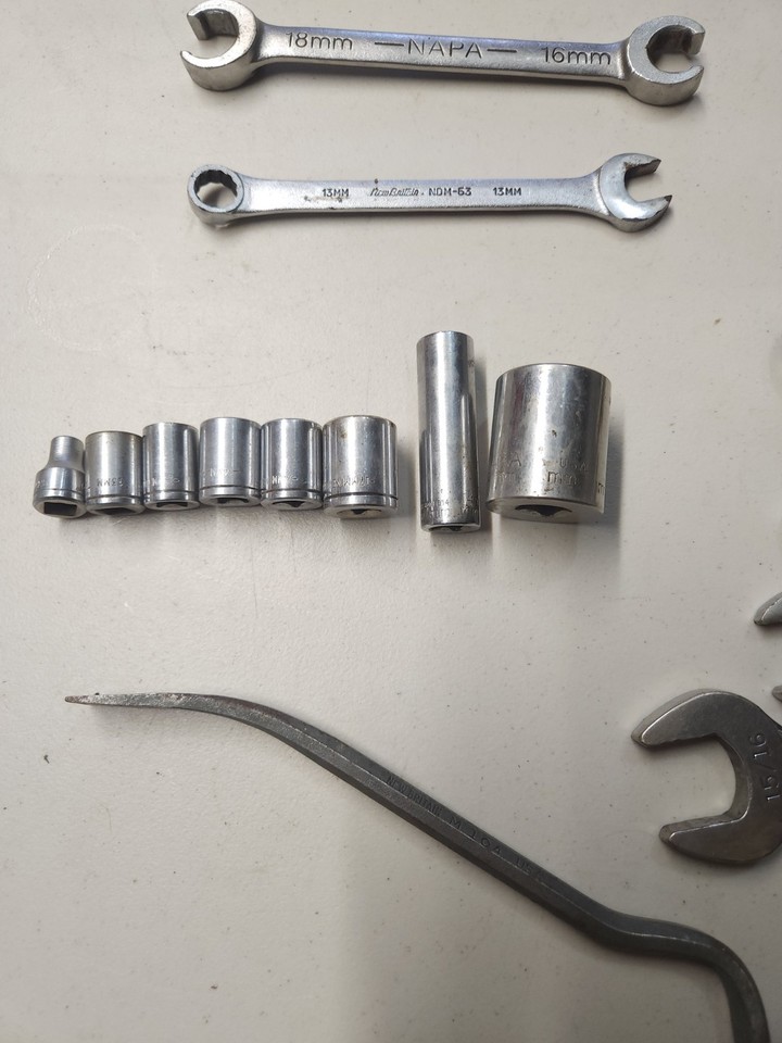 New Britain & NAPA Mechanic Tools Wrenches, Sockets, Chisels. All USA ...