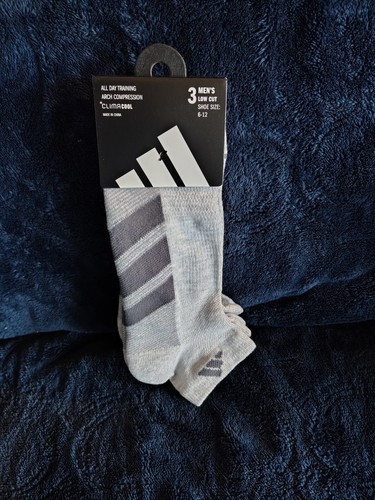 Adidas Men's Clima Cool Arch Compression/Support Low Cut Socks-Shoe ...
