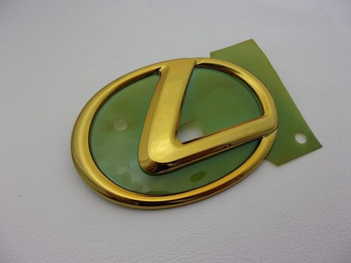 [Import duties included] Lexus LS460 Gold L Emblem Rear Badge USF40 ...