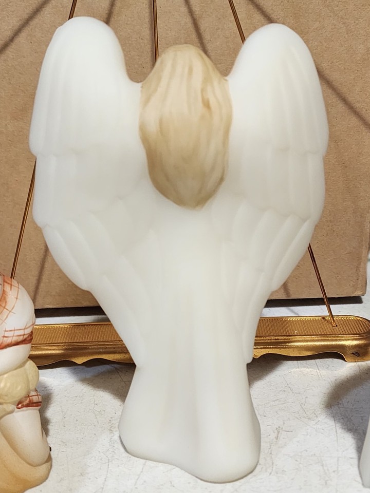 RARE First Edition Signed FENTON Glass 13pc Nativity Set with Papers ...
