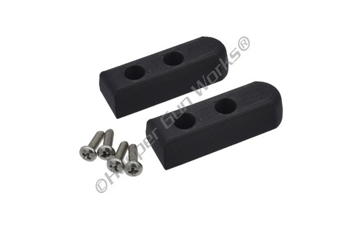 HGW 1911 Composite Magazine Base Pad Medium 3/8" with Black Stainless ...