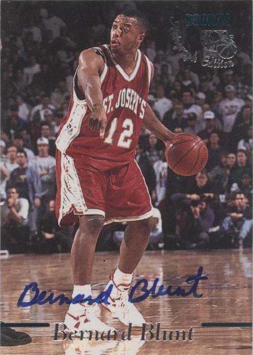 1995 Classic Rookies - Autographs Bernard Blunt /3230 (AU, RC) for sale ...