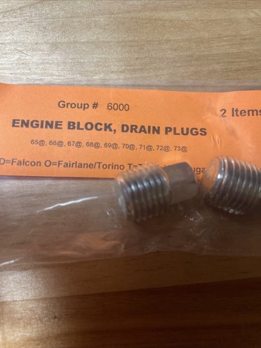 1969 1970 FORD MUSTANG BOSS 429 302 289 351 427 ENGINE BLOCK Coolant ...