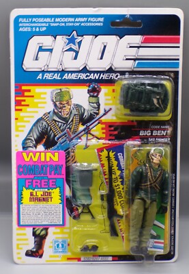 Original Vintage 1991 Hasbro GI Joe BIG BEN action figure SEALED toy ...