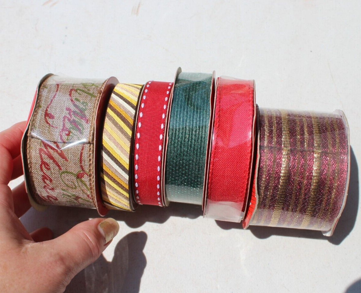Crafting Ribbon & Twine - Holiday Scrapbooking Gifts - Huge Bundle ...
