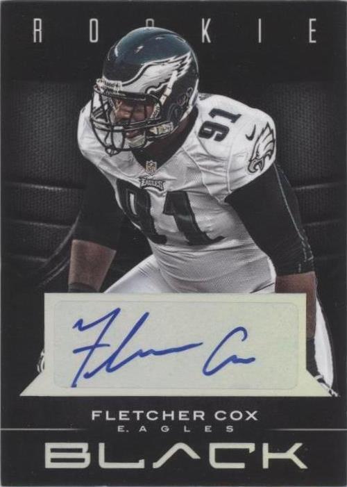 2012 Panini Black - Rookie Fletcher Cox #138 Signatures /199 (AU, RC ...