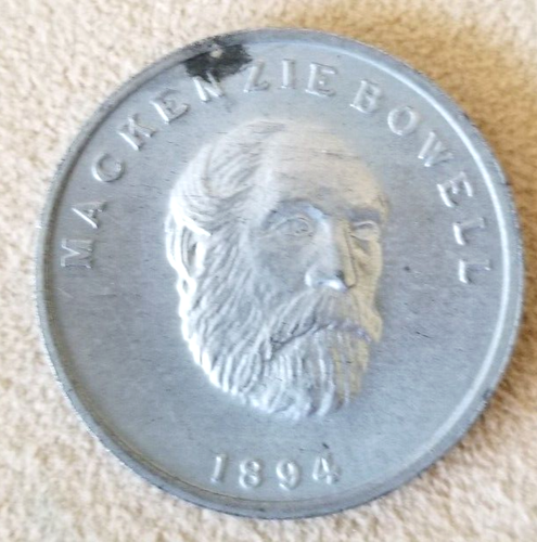 1960's Shell Token - 1894 Mackenzie Bowell Ottawa Canada House of ...