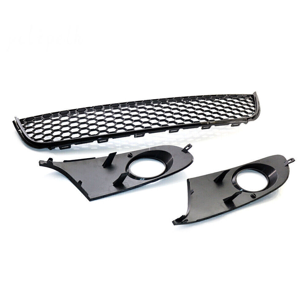 Front Lower Bumper Mesh Grille Fog Light Grill Fit 2009-2013 VW Golf ...