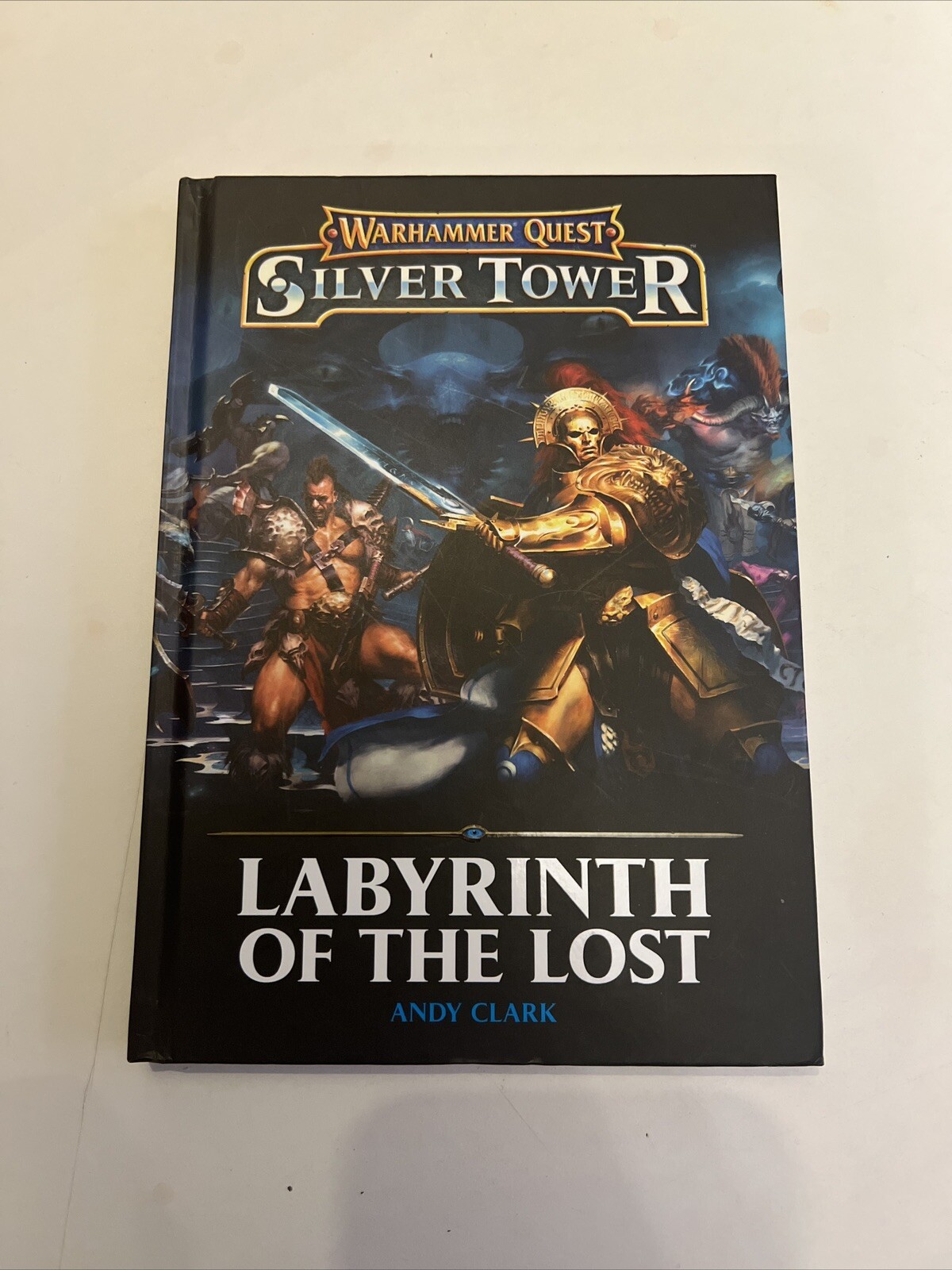1st Ed Labyrinth of The Lost Andy Clark HRDCVR Silver Tower Warhammer ...