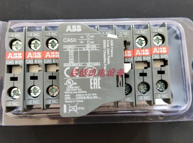 Qty 10 For ABB contactor auxiliary contact CA5X-01 for sale online | eBay