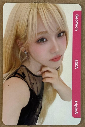 [tripleS SoHyun] Objekt 330A Photocard PC Photo card Kpop QR not used ...