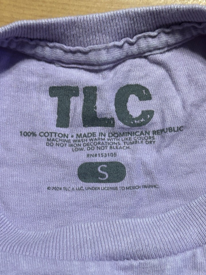 TLC CrazySexyCool T-Shirt Women’s S Purple Graphic Band Tee 90s R&B | eBay