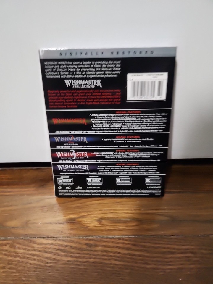 Wishmaster Collection Blu-ray Signed | eBay