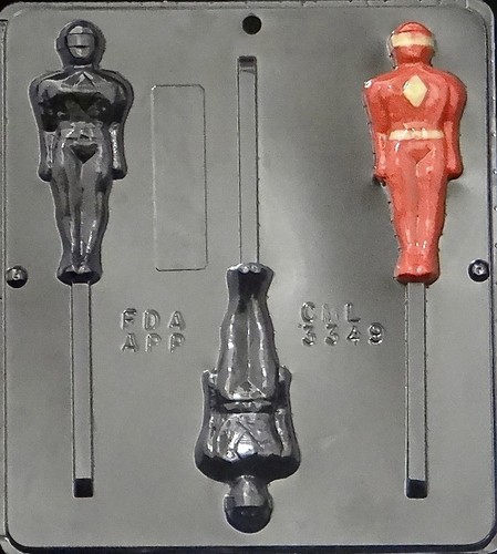 Power Ranger Lollipop Chocolate Candy Mold 3349 NEW | eBay
