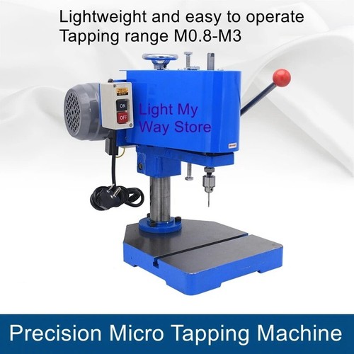 M0.8-M3 Copper Aluminum Stainless Steel Fine Grinding Desktop Tapping ...
