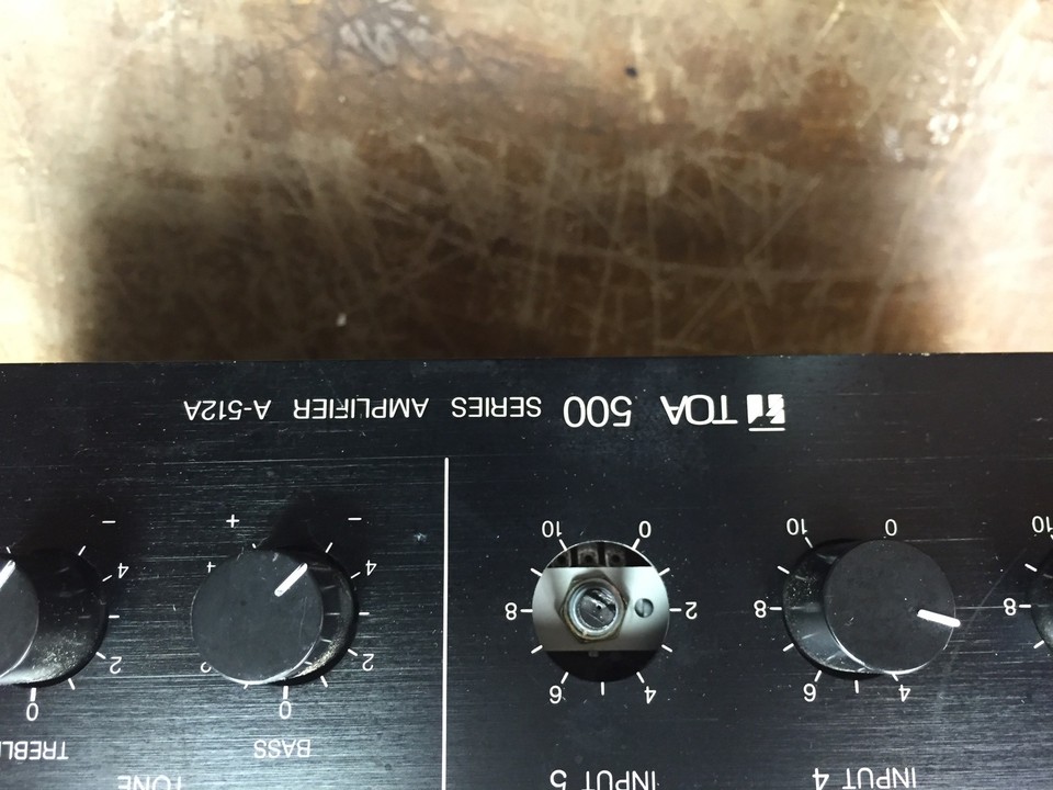 TOA 500 SERIES, A-512A AUDIO AMPLIFIER/MIXER | eBay