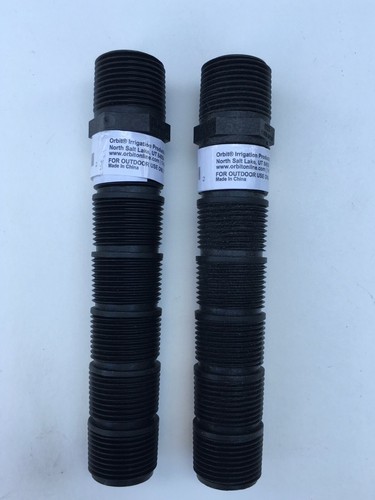 Two 3/4 x 3/4 x 6 Cut Off Riser Sprinkler Head 37113 - male fitting on ...