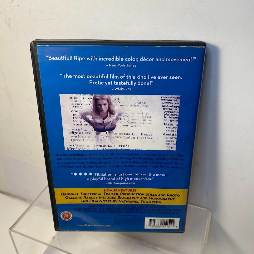 The Lickerish Quartet (DVD, 2006) for sale online | eBay