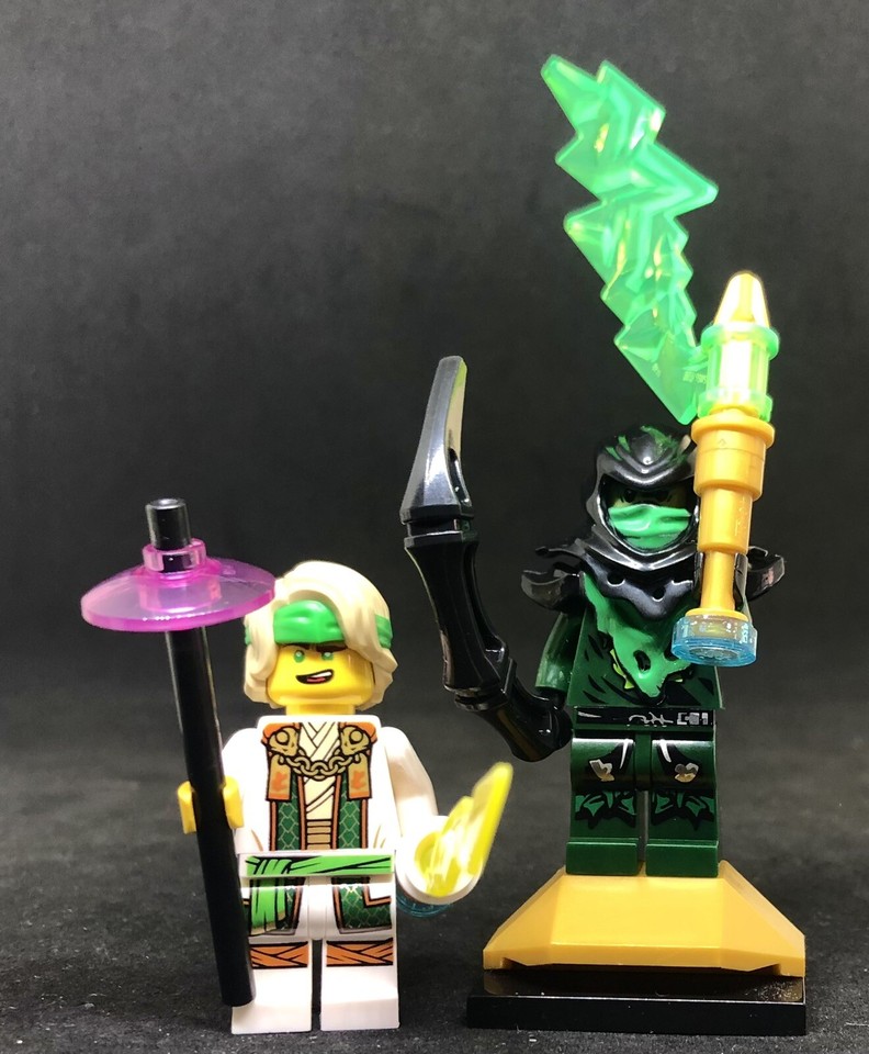 NINJAGO NINJA LLOYD © GENUINE + MORRO The GREEN EVIL | eBay