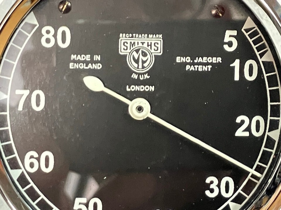 smiths jaeger pin drive chronometric pre war tacho norton rudge velo ...