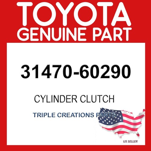 TOYOTA GENUINE 3147060290 CYLINDER ASSY, CLUTCH RELEASE 31470-60290 ...