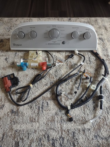 Whirlpool Washer WTW5000DW0 Complete Control Panel With Switches and ...