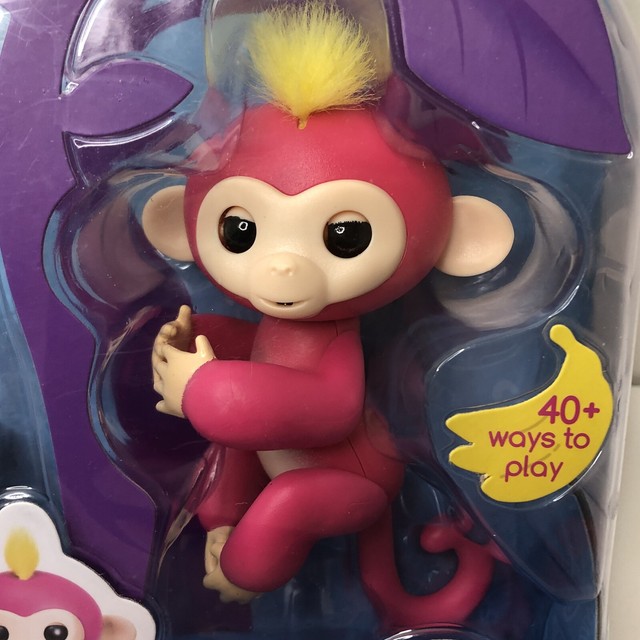 Authentic FINGERLINGS Interactive Fingerling Pink Monkey BELLA by ...