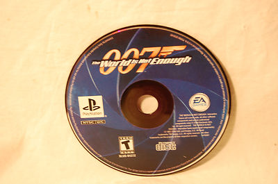 007: The World is Not Enough (Sony PlayStation 1, 2000) PS1 Game Disc ...