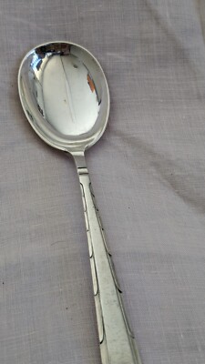 EASTERLING VINTAGE~STERLING PAT~SPOON SOUP STERLIN POP HORIZON PATTERN ...