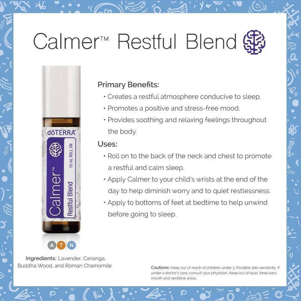 50%OFF doTERRA Thinker & Calmer Roll On 10ml Duo Essential Oil ...