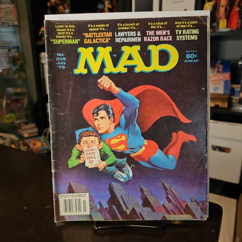 MAD Magazine #208 July 1979 SUPERMAN VG | eBay