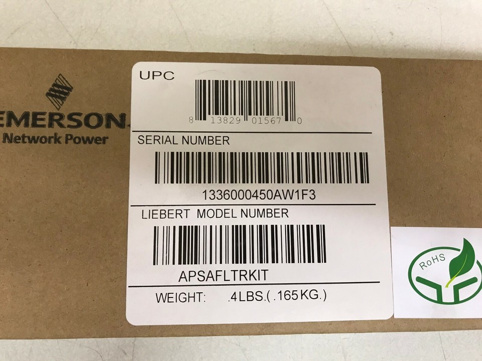 NEW Emerson Liebert APSAFLTRKIT Air Filter Kit | eBay