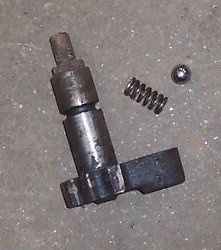 MUNCIE 4 SPEED TRANSMISSION REVERSE SHIFT SELECTOR LEVER SPRING BALL ...