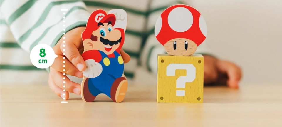 My Mario Wooden Block Special Set 30pcs Amiibo Nintendo Store Exclusive ...