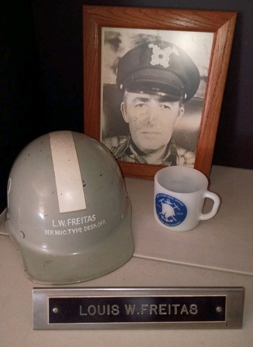 Mare Island Navy Shipyard Nuclear Dept. #218 Desk Lot Louis W. Freitas ...