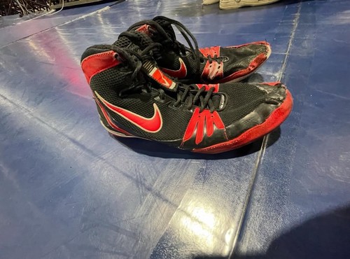 Beat Up BRED (Black & Red) Nike Freeks wrestling shoes US Size 10.5 | eBay