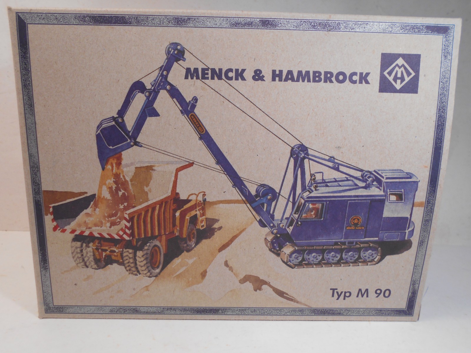 NZG - (No. 485) - 1/50 - Menck & Hambrock - Typ M 90 - Early Shovel ...