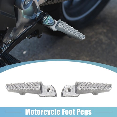 1 Pair 8mm Aluminium Alloy Motorcycle Footrest Footpeg Bike Cycling ...
