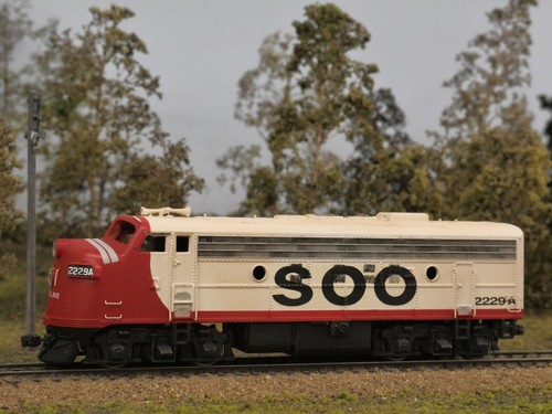 Athearn HO EMD F7 Soo Line Custom Paint x Decaled and Detailed -RTR | eBay