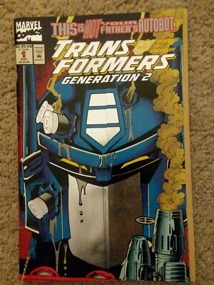 TRANSFORMERS GENERATION 2 Comic Book Issue # 1 DIRECT EDITION 1993 FOIL ...