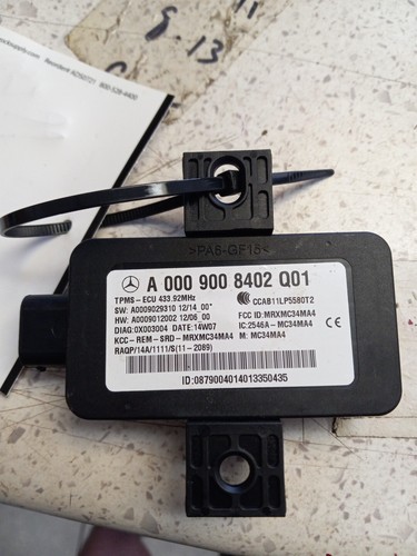 MERCEDES GL550 X166 TIRE PRESSURE MONITOR MODULE TPMS UNIT OEM 2013 ...