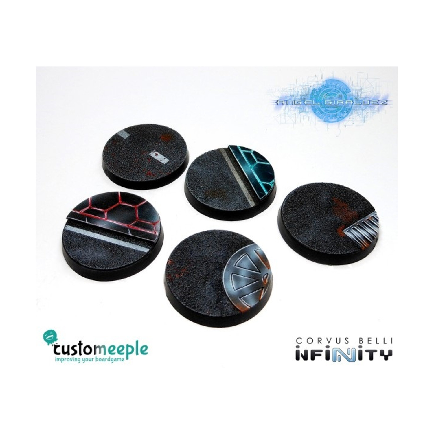 Customeeple Infinity Base Top HDC 25mm Base Tops - Yu-Jing Pack New | eBay